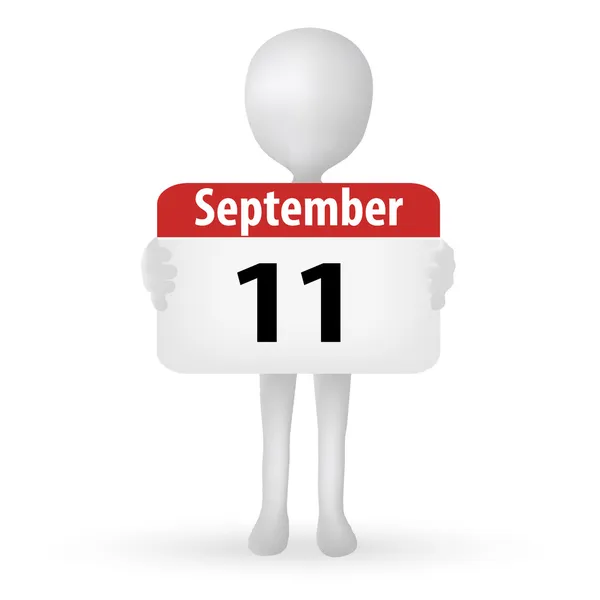 Man holding calendar Stock Photo by ©skvoor 24900619