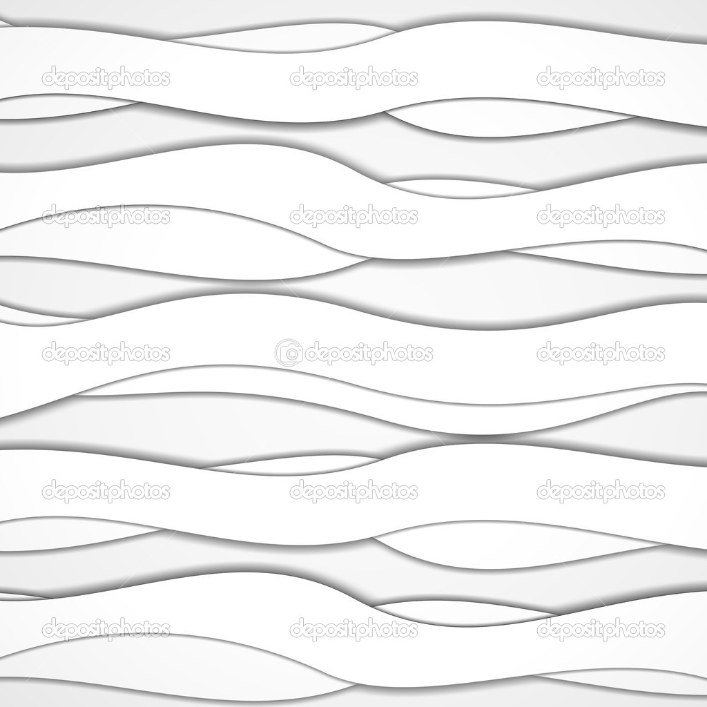 White seamless texture. Wavy background. Interior wall decoration ...