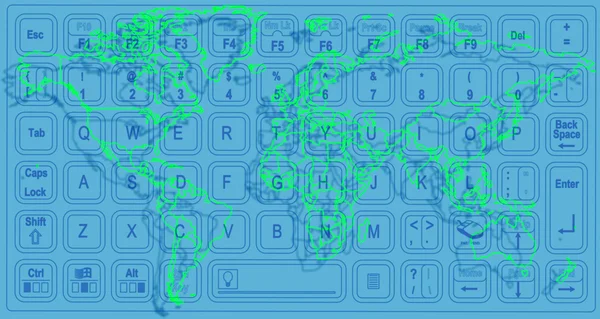 Clavier et carte du monde Stock Photos, Royalty Free Clavier et carte ...