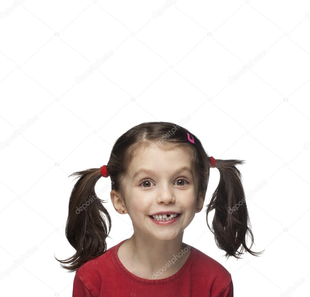 6 years old girl — Stock Photo © habrda #23538853