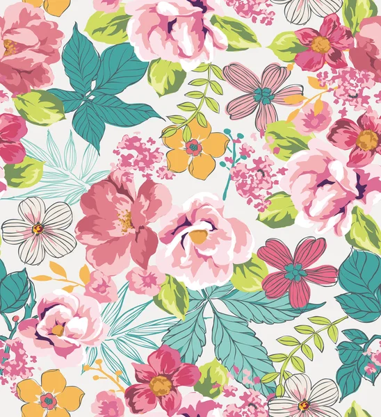 Floral background Vector Art Stock Images | Depositphotos