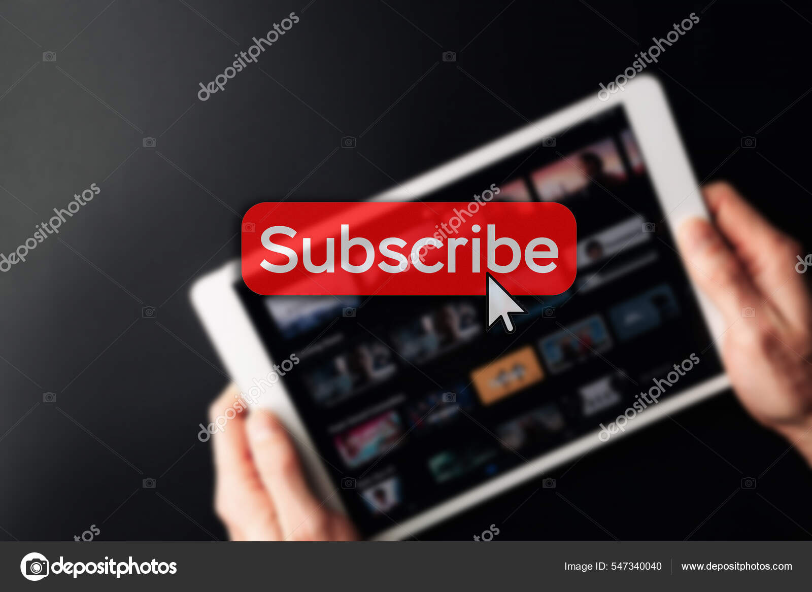 Subscription Icon Online Video Red Subscribe Button Internet Service ...