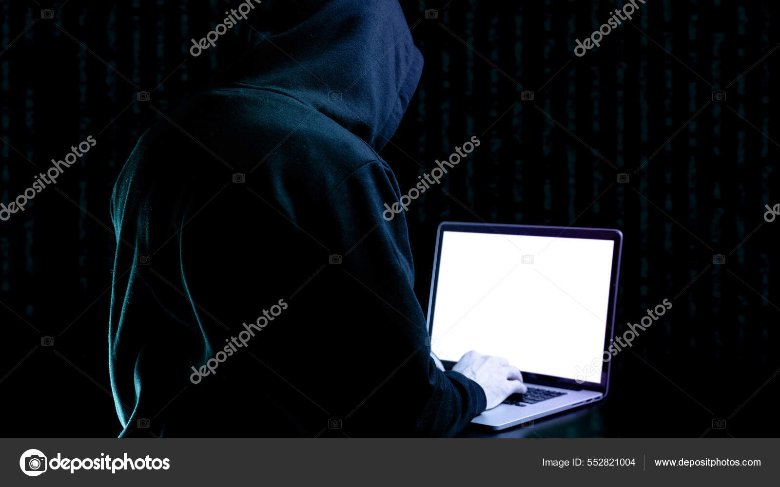 Cyber Security Hacker Concept Internet Web Hack Technology Digital ...