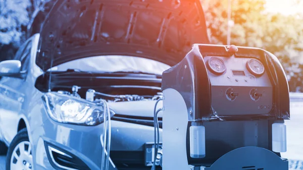 Car conditioning air ac repair service. Check automotive vehicle ...
