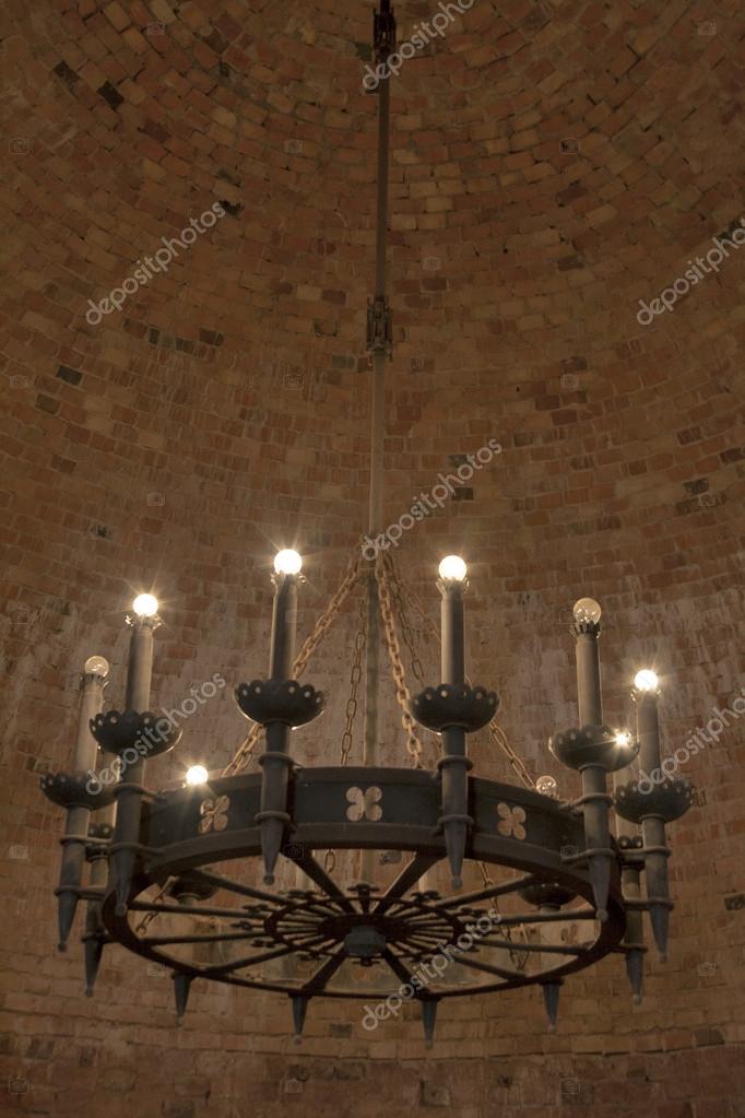 Medieval chandelier — Stock Photo © panama7 #23179130