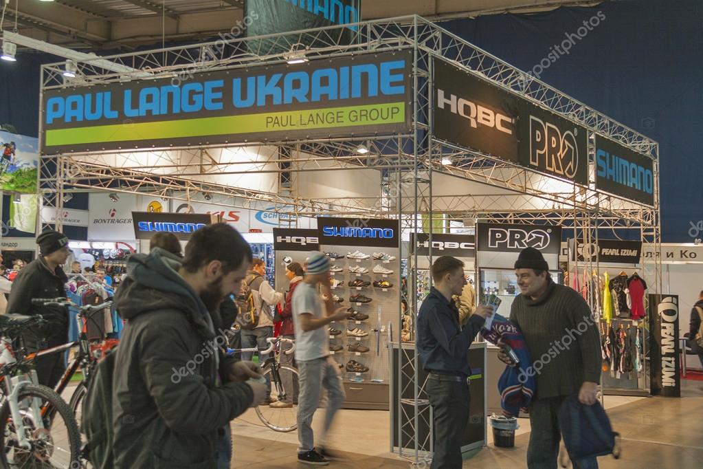 Paul Lange Ukraine booth at Bike trade show – Stock Editorial Photo © panama7 #40973283