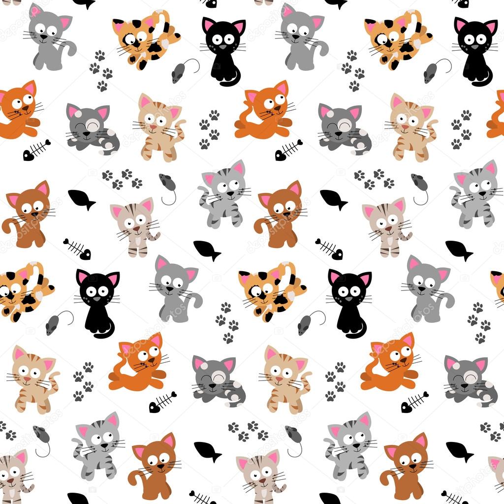 Cat Background Pattern Tumblr