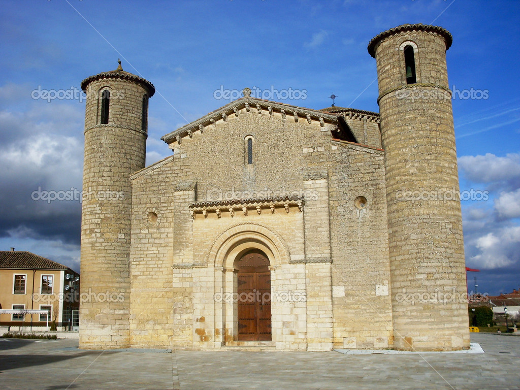 Romanesque church — Stock Photo © siur #24397045