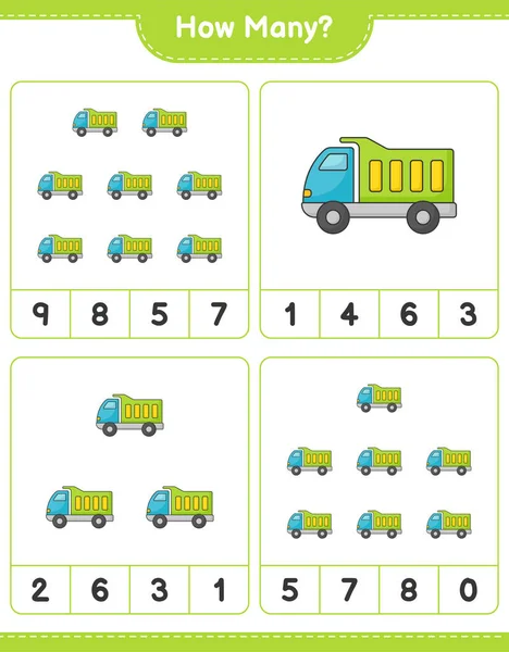 100,000 Garbage truck counting Vector Images | Depositphotos