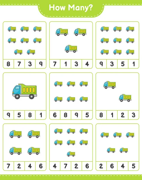 100,000 Garbage truck counting Vector Images | Depositphotos
