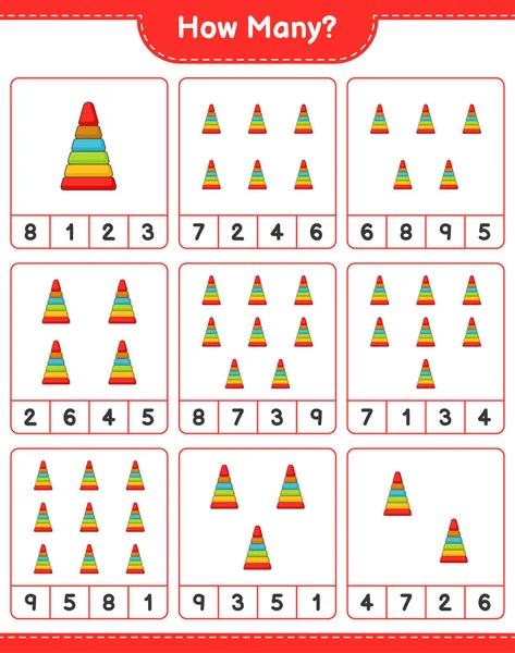 Counting Game How Many Gift Boxes Educational Children Game Printable ...
