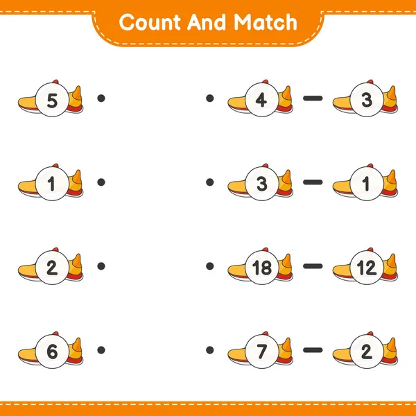 Contar ilustración de dibujos animados juego imágenes de stock de arte ...