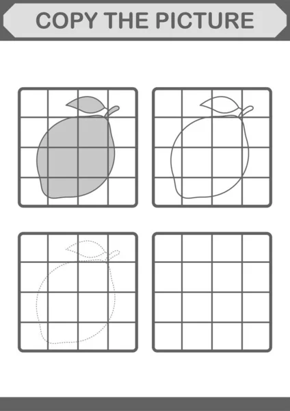 Copy Picture Anchor Worksheet Kids Stock Vector Image by ...