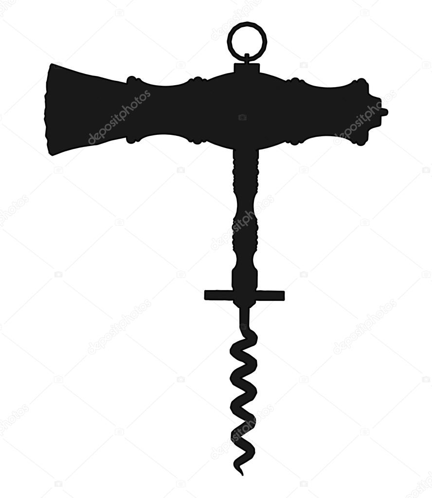 Bottle Cork Screw Vector 01 Stock Vector Image by ©NesaCera #24415959