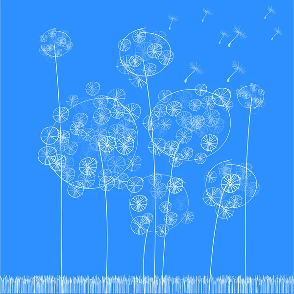 20,882,526 Dandelion background Vector Images | Depositphotos