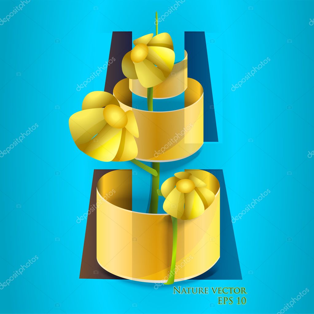 Ilustraci n vectorial de flor en maceta. 2024