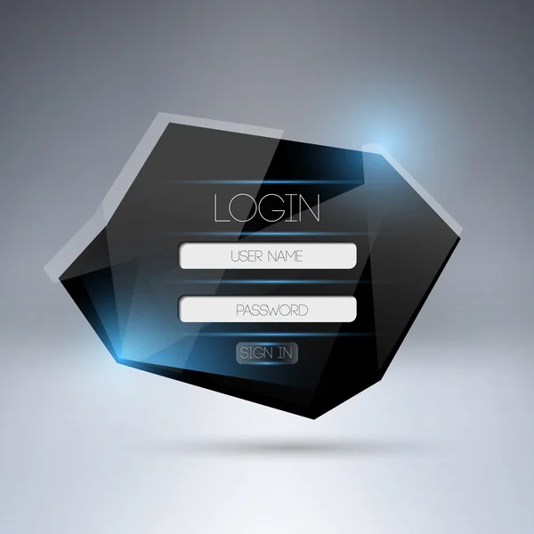Login imágenes de stock de arte vectorial | Depositphotos