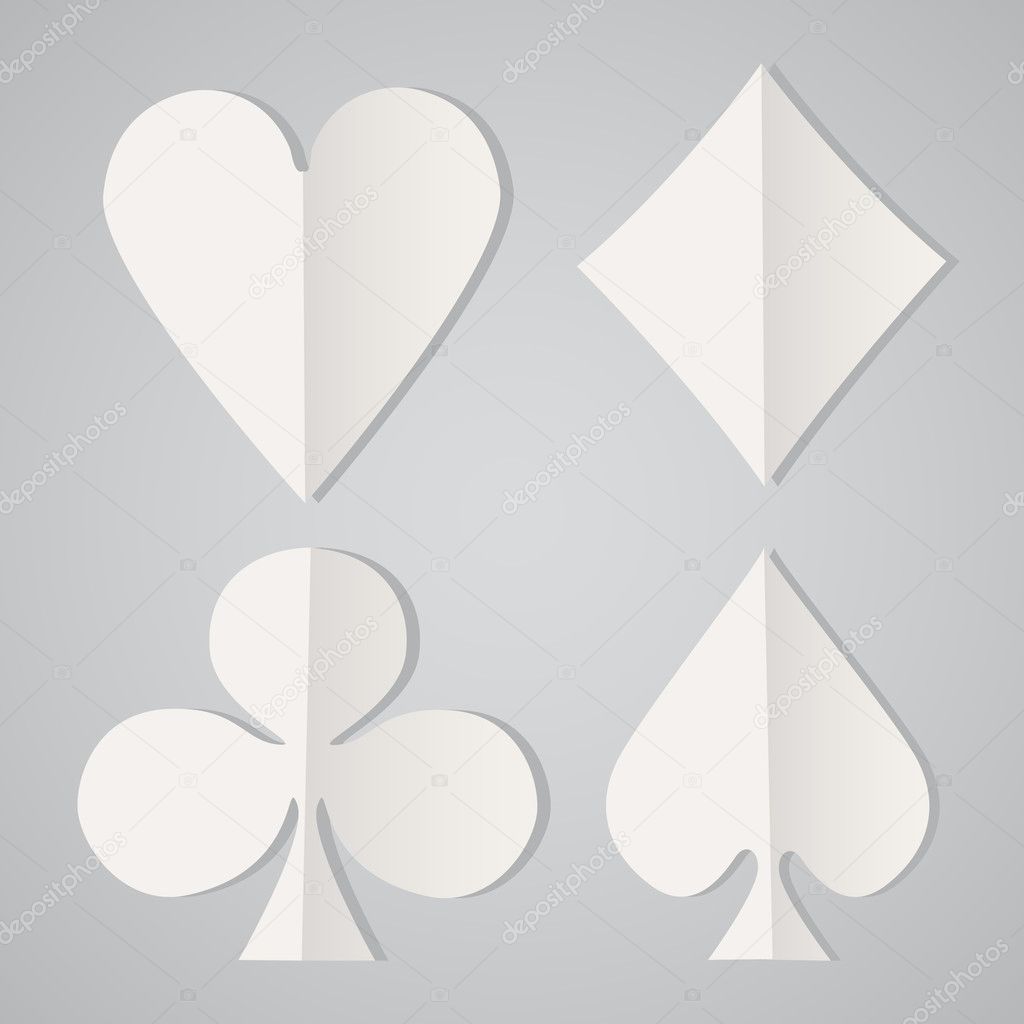 Card Symbols Vector Design Stock Vector Image by ©ClassyCatStudio #20275869