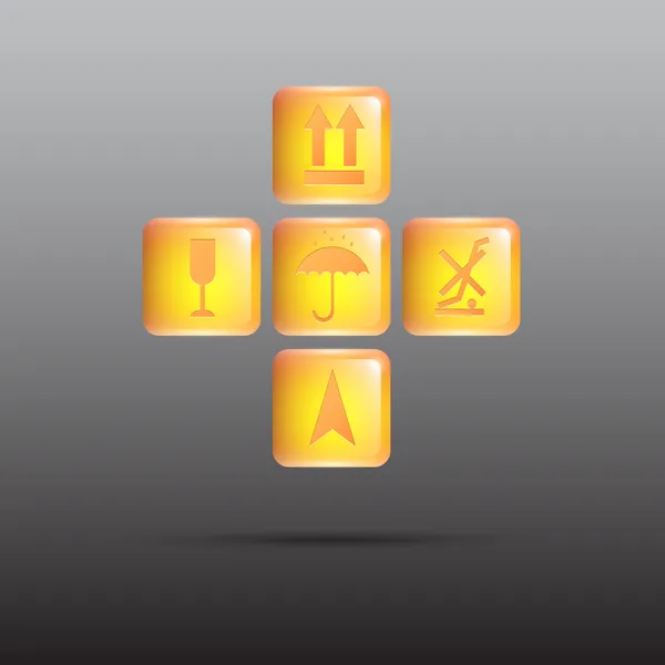 Packaging symbols Vector Images | Depositphotos