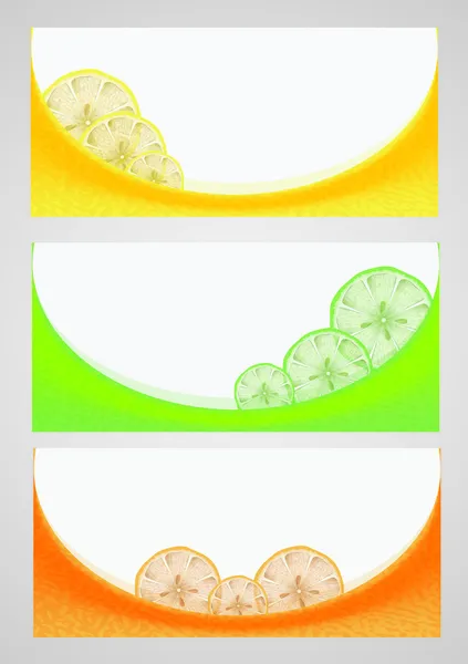 Citrus Background Vector Design Stock Vector Image by ©ClassyCatStudio ...
