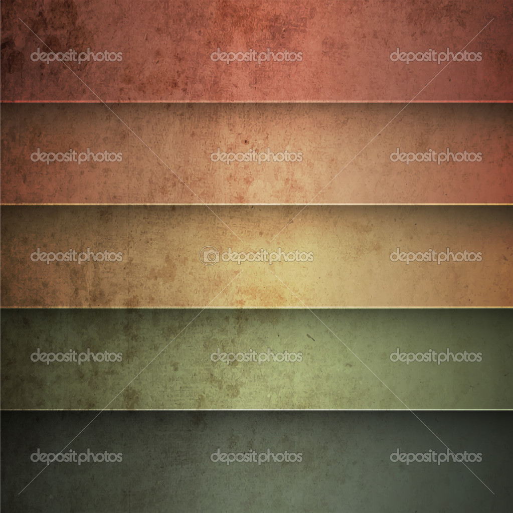 Rainbow Horizontal Lines Vintage Background Stock Vector Image by ...