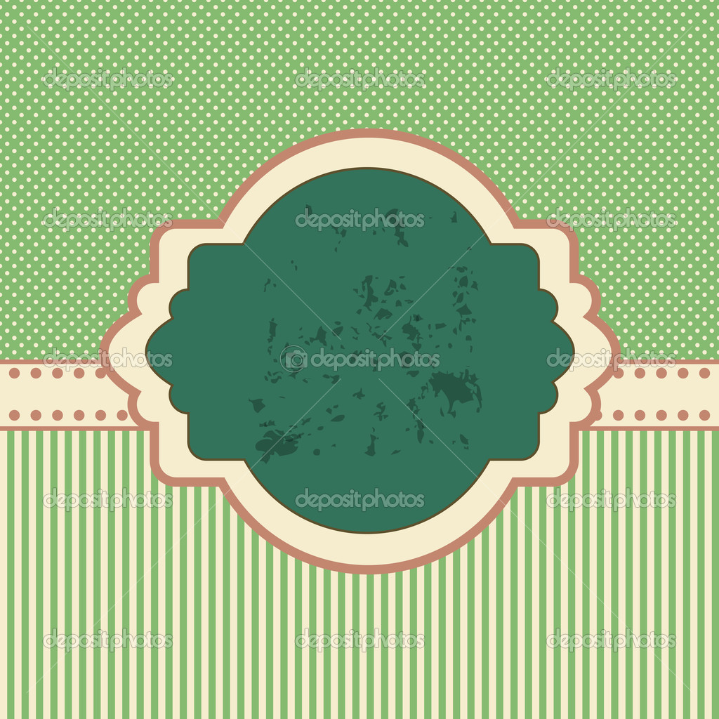 Vintage Frame Vector Illustration Stock Vector Image by ...
