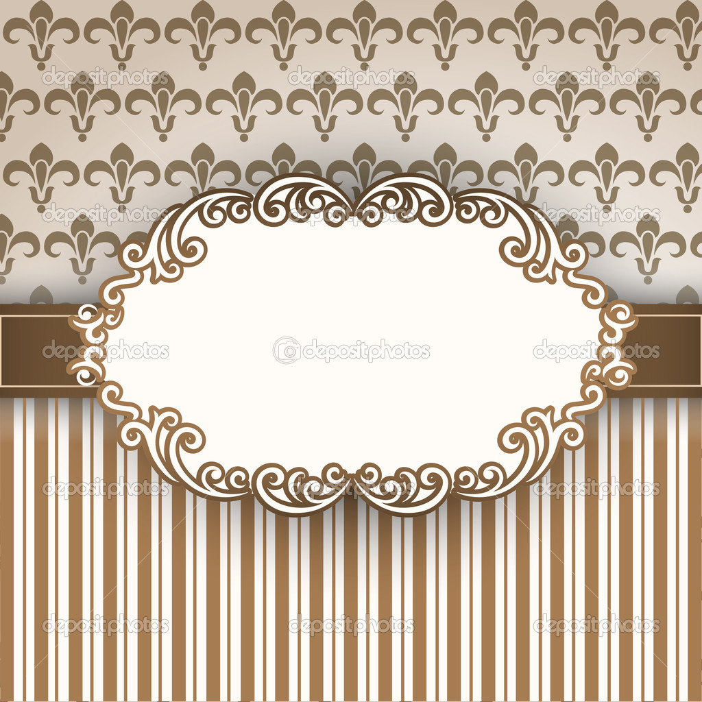 Vintage Frame Vector Illustration Stock Vector Image by ...
