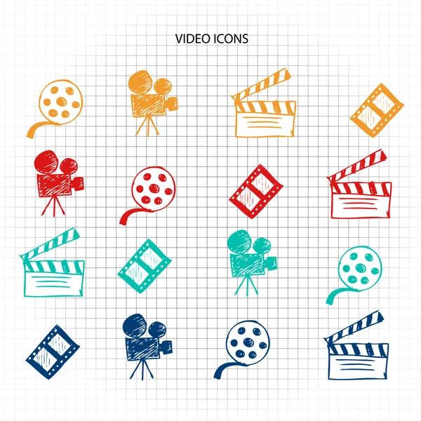 Movie set Vector Images | Depositphotos