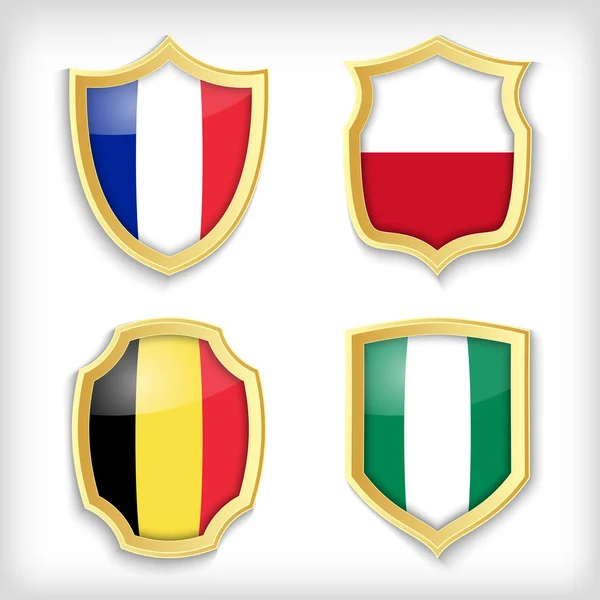 Flags Signs Vector Illustration Stock Vector Image by ©ClassyCatStudio ...