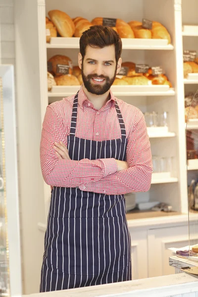 Young coffee shop owner - Stock Image - Everypixel