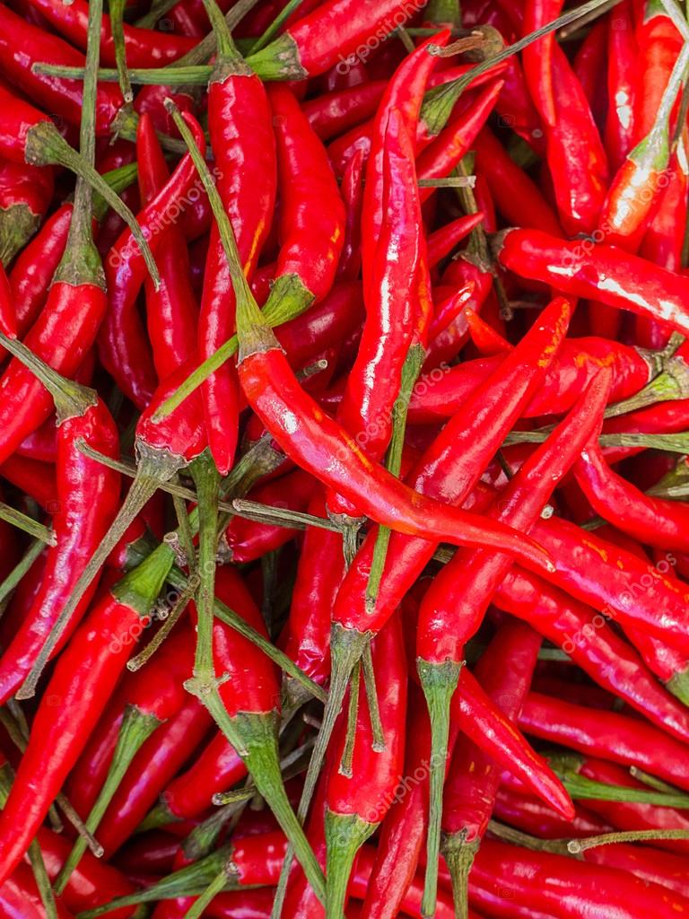 Red chilli background — Stock Photo © DarrenGreen #24929435