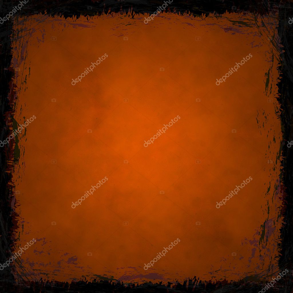 Burnt Orange Grunge Background