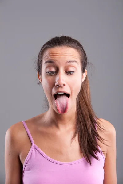 Sticking out tongue Stock Photos, Royalty Free Sticking out tongue ...