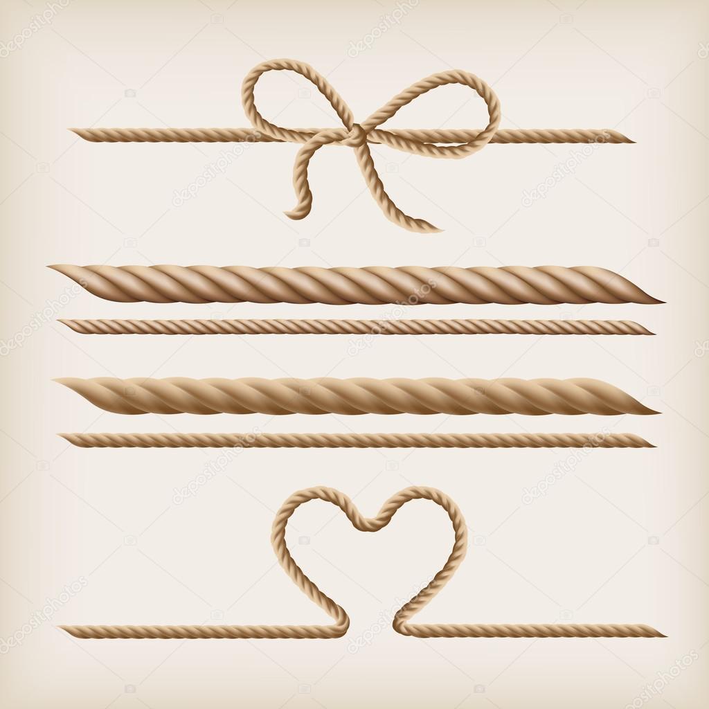 Ropes and bow Stock Vector Image by ©vectorpro #23213470