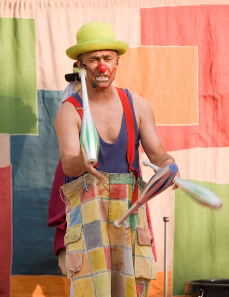 Picture: show a a clown | Clown show – Stock Editorial Photo ...