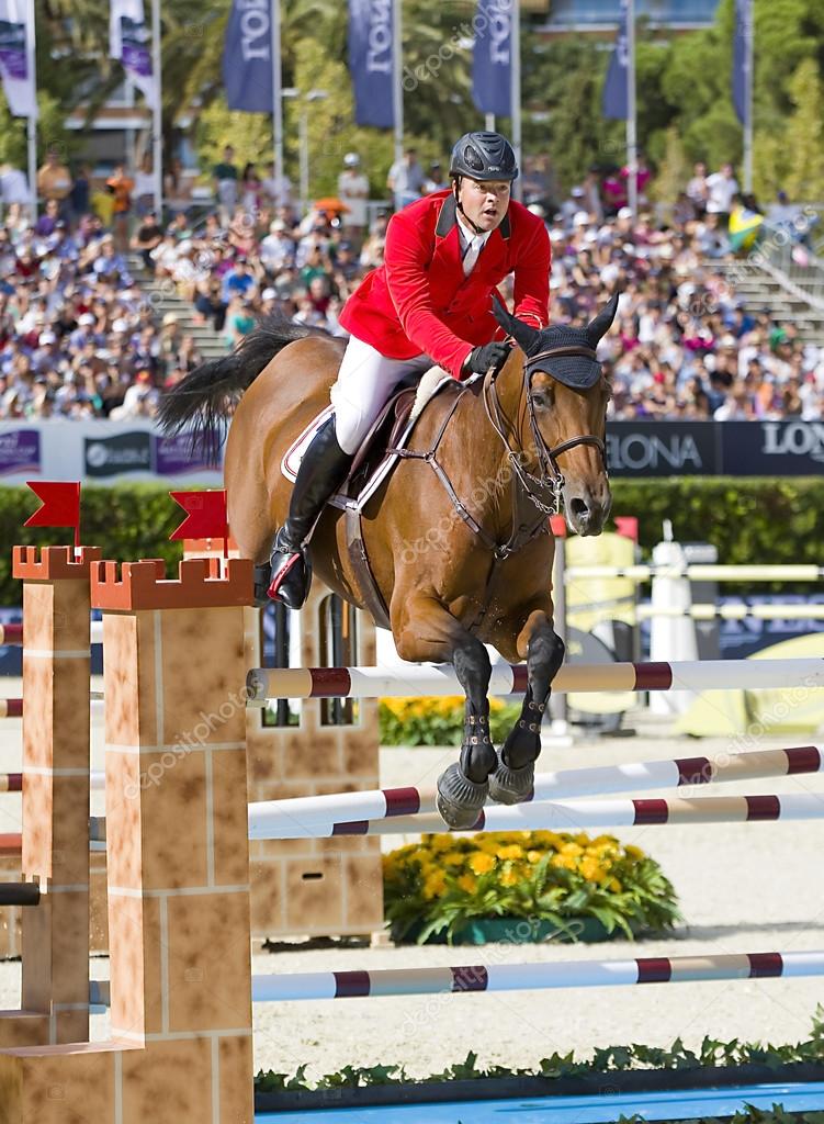 CSIO - Furusiyya FEI Nations Cup Horse Jumping Final — Stock Editorial ...