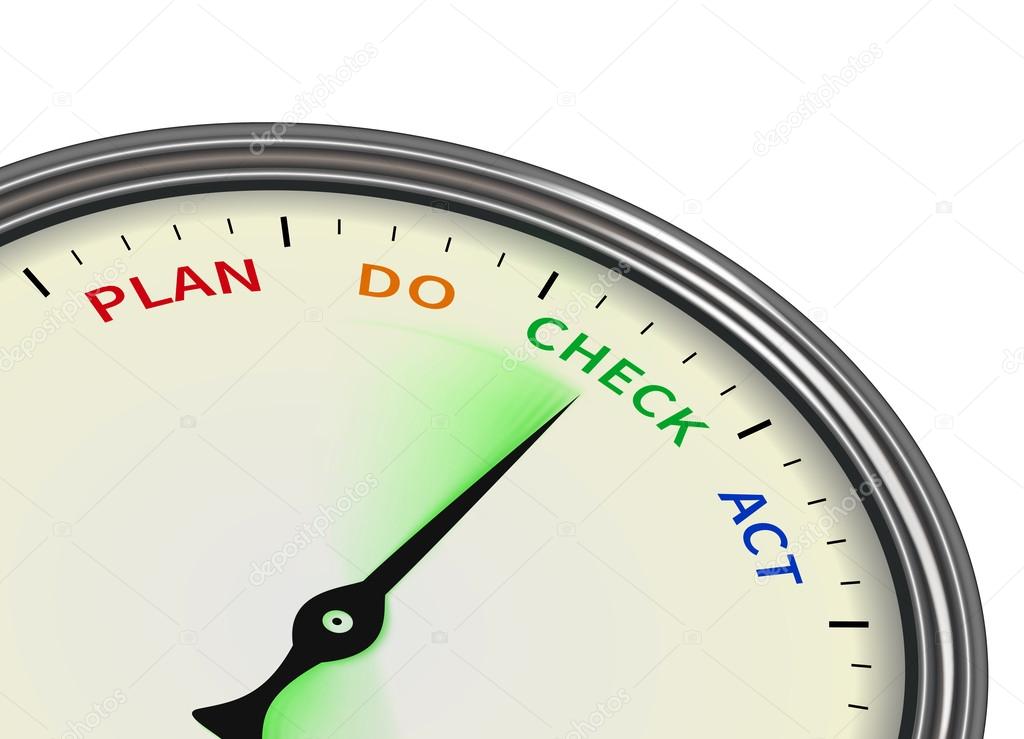 Plan - do - check - act — Stock Photo © Mind-Map #26098053