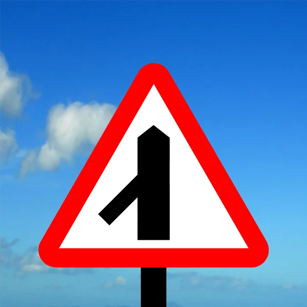 Merging road signs Pictures, Merging road signs Stock Photos & Images ...