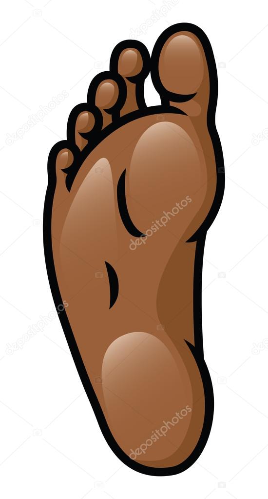 Foot Sole — Stock Vector © AvelKrieg #24797889