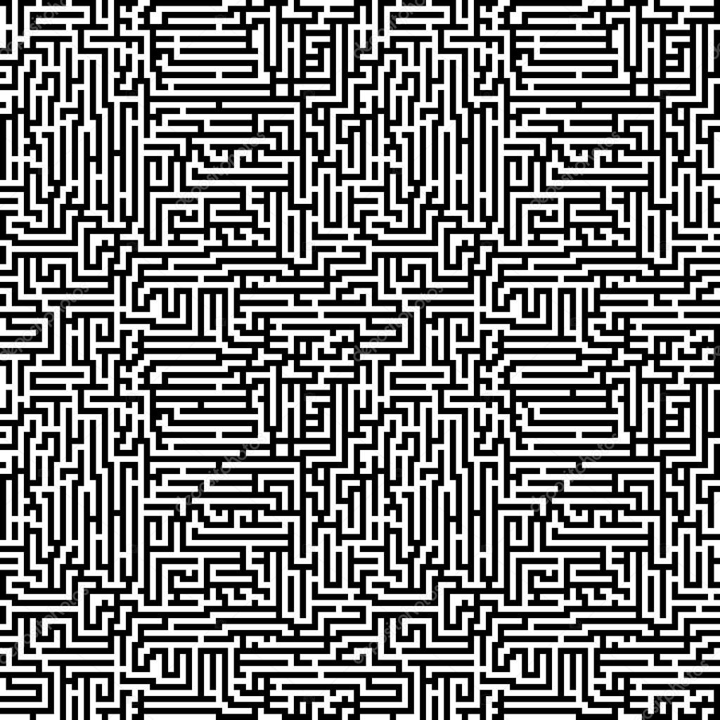 Maze Pattern — Stock Vector © AvelKrieg #36596721