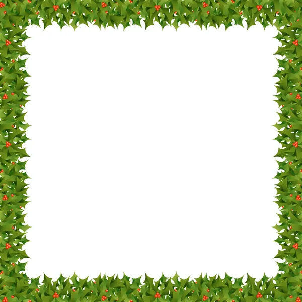 ᐈ Holly border stock vectors, Royalty Free vintage christmas holly ...