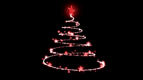 Rotating Christmas Tree Illustration - Loop Stock Video Footage by ©LackyVis #43993929