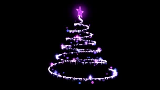 Rotating Christmas Tree Illustration - Loop Stock Video Footage by ©LackyVis #43993929