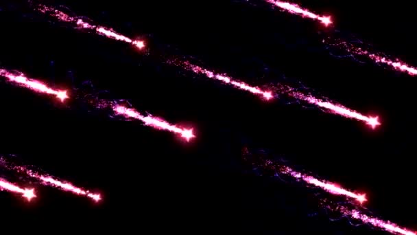 Shooting Star Animation - Loop — Stock Video © LackyVis #44560063