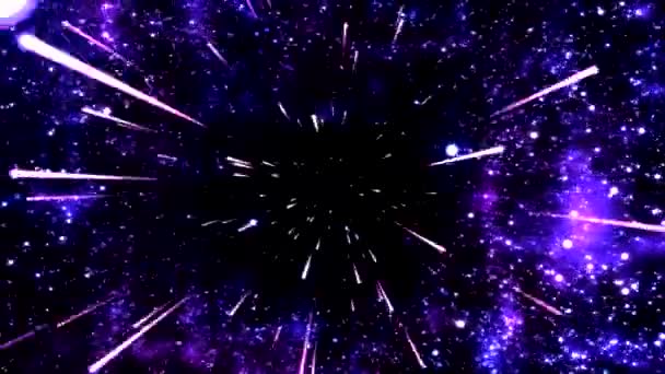 Space Travel Animation - Loop Blue — Stock Video © LackyVis #45051951