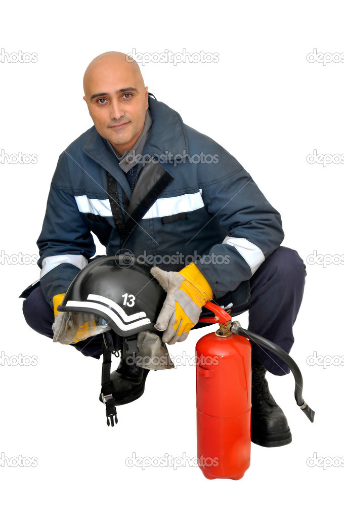 Fireman — Stock Photo © luislouro #23475958