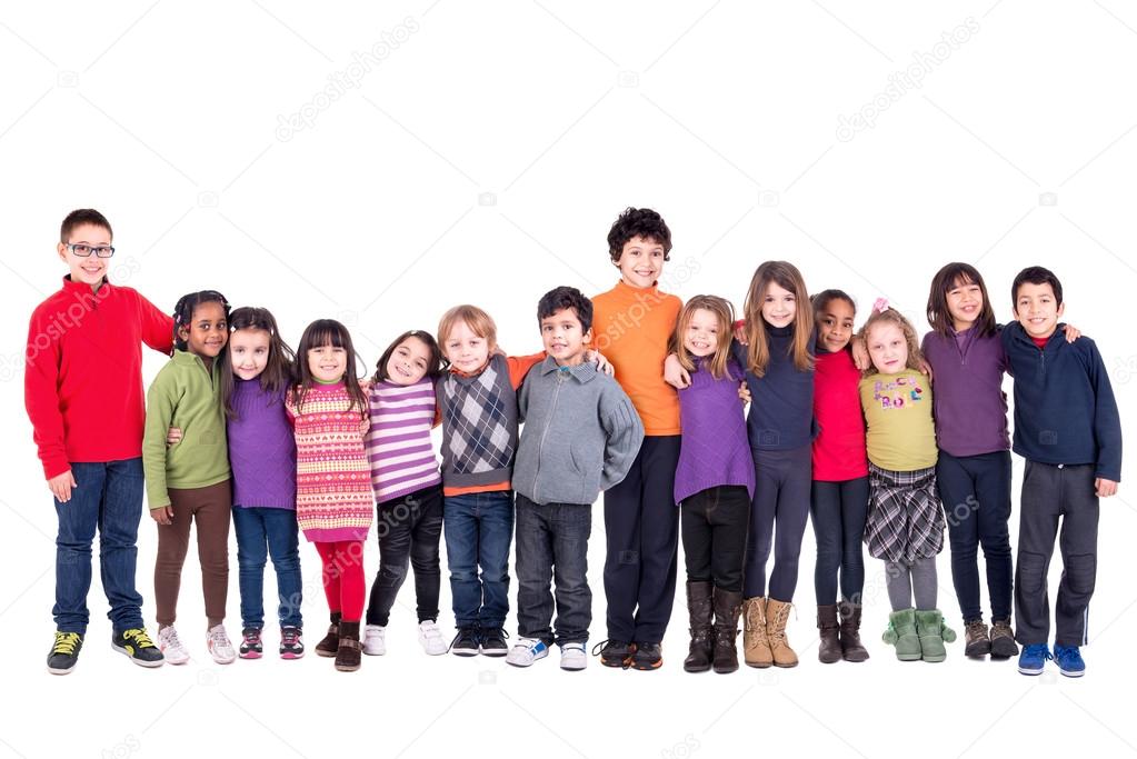 Group of children — Stock Photo © luislouro #43355693