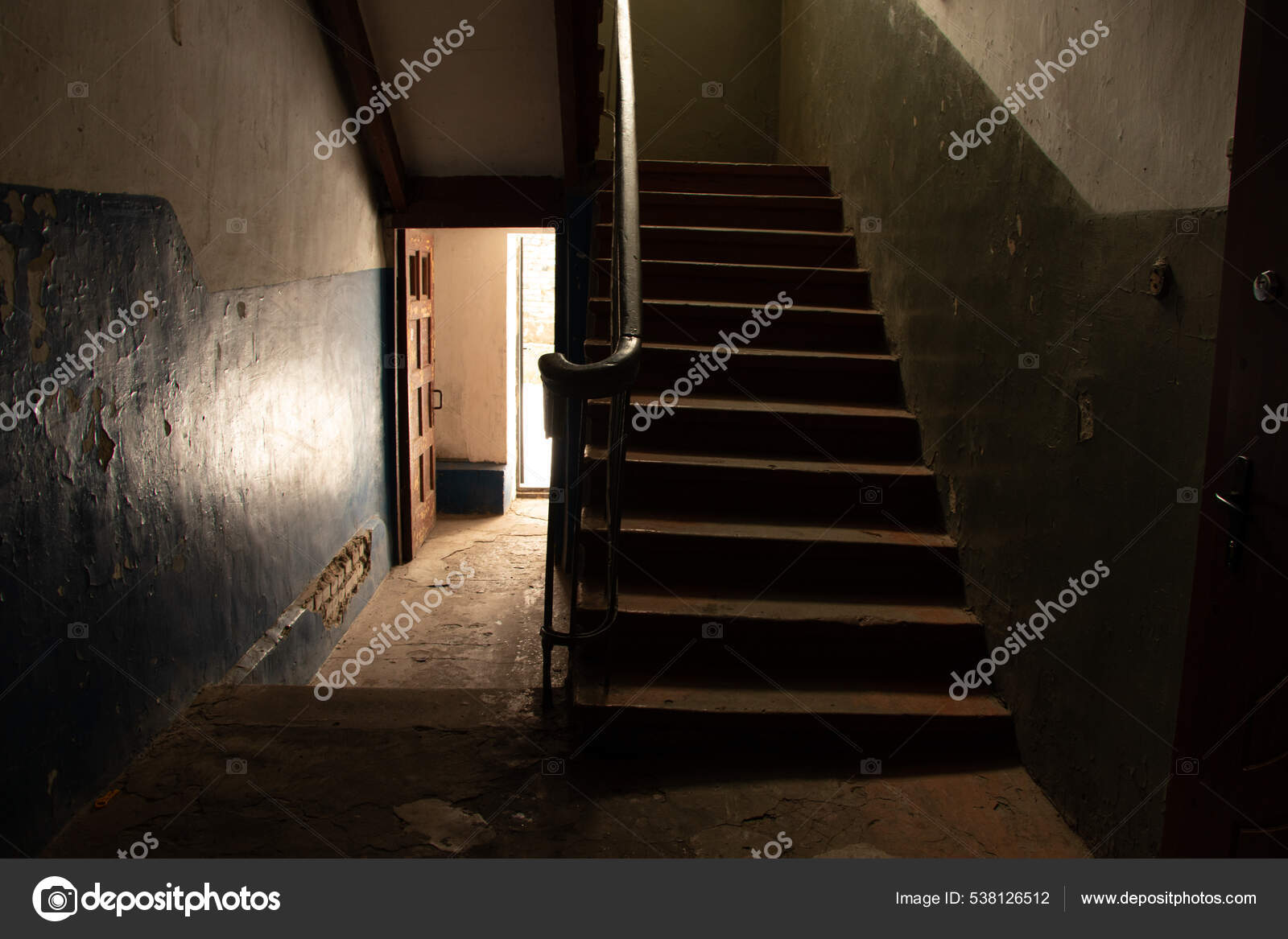 Strij Residential Multistory Soviet Building Entrance Staircase Ukraine ...