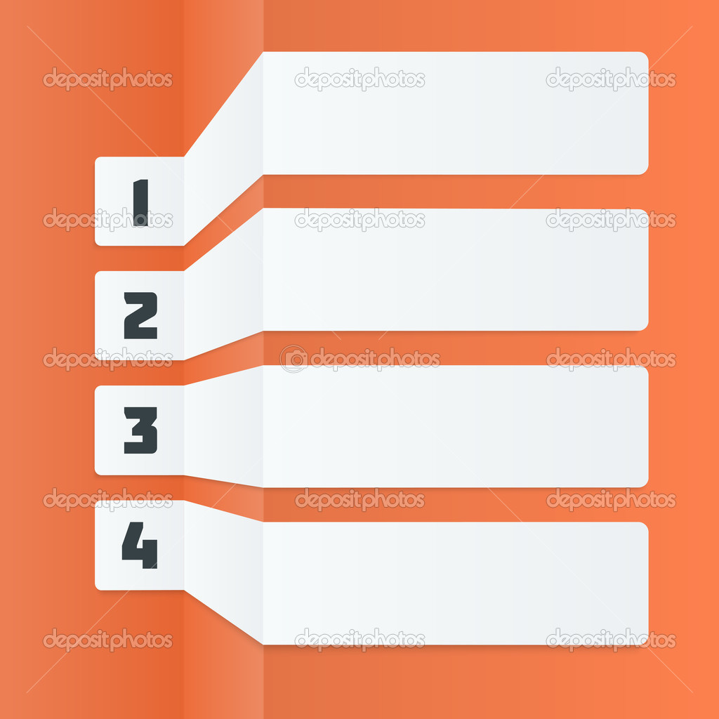 Light Gray Steps Infographics Elements — Free Stock Vector © mastaka ...