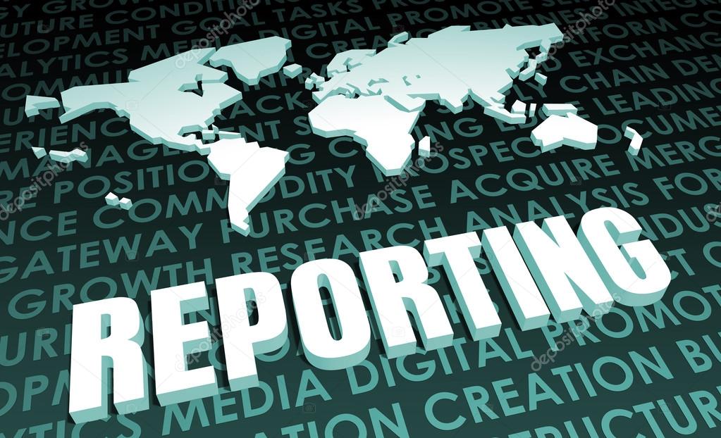 Reporting — Stock Photo © kentoh #27096683